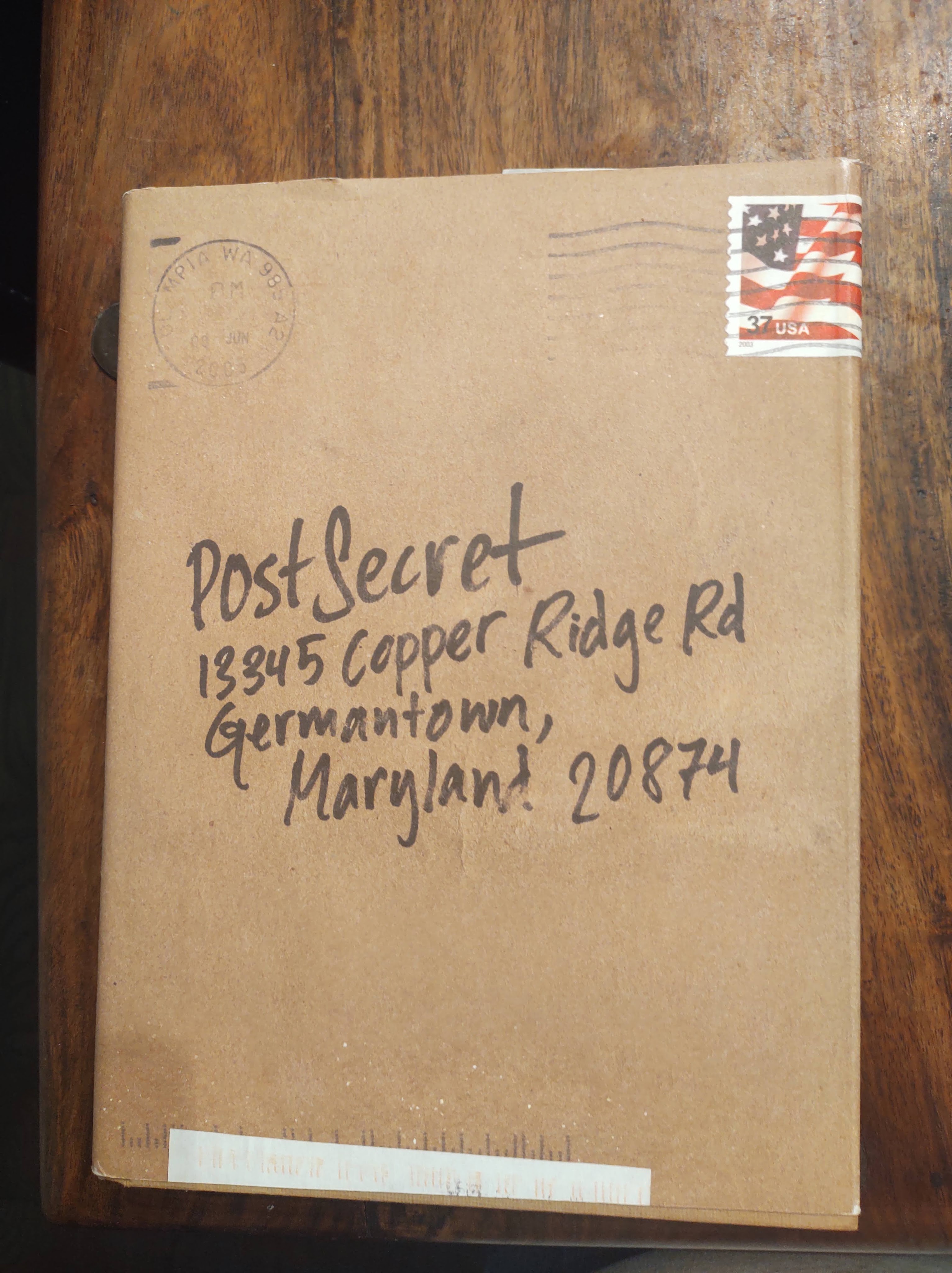 PostSecret by Frank Warren – Scuffed Granny